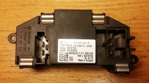 BOSCH BLOWER MOTOR RESISTOR FOR VW AUDI SKODA SEAT 3C0907521D OEM | eBay