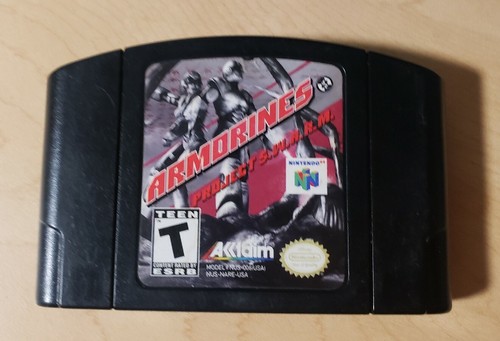 Armorines Project Swarm (Nintendo 64, N64) Game Only Tested & Working ...