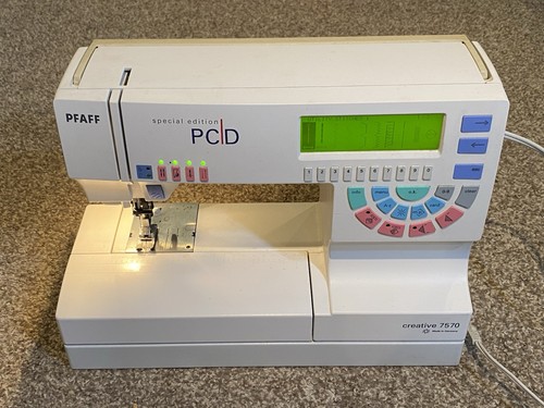 Pfaff Creative 7570 Special Edition PCD Sewing Machine | eBay
