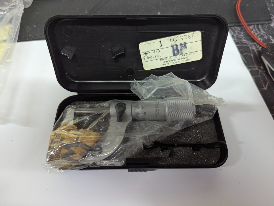 RS micrometer 549-101 (0-25mm) | eBay UK