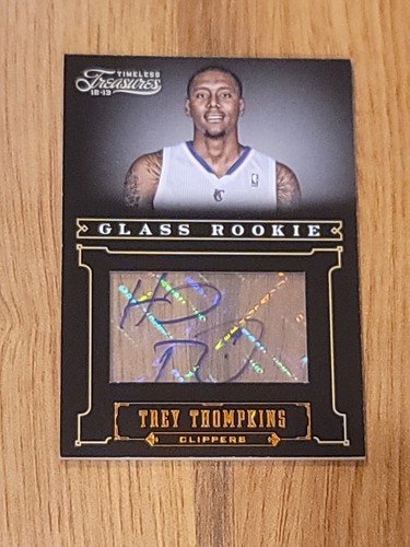 2012-13 Panini Timeless Treasures TREY THOMPKINS Rookie Autograph ...