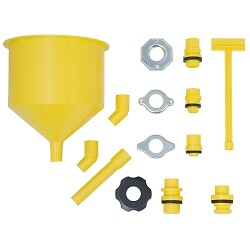 Lisle Spill Proof Radiator Coolant Filling Funnel Kit Car Fluid Cooling ...