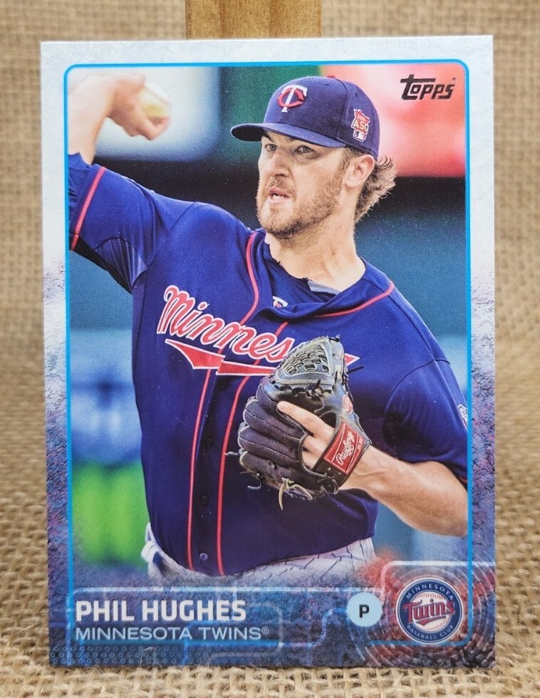 2015 Topps Series 1 Phil Hughes Baseball Card #322 Twins A3 | eBay