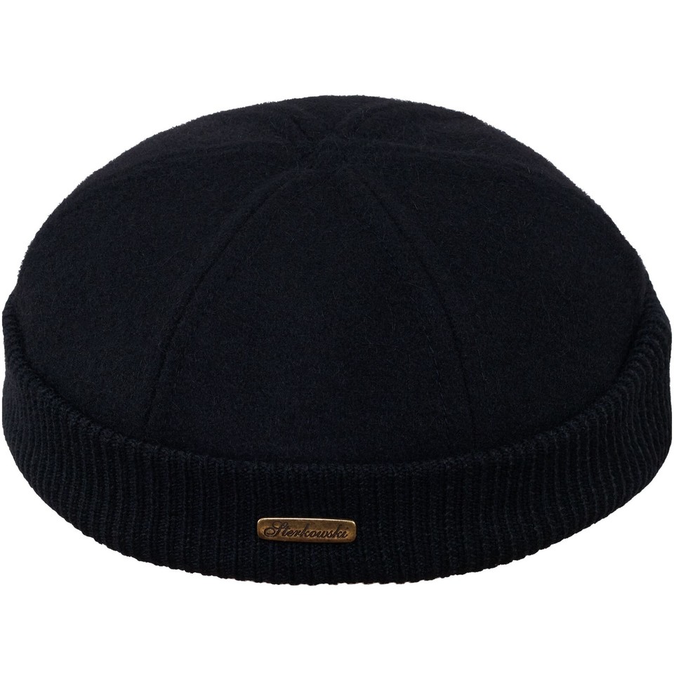 Sterkowski NAVY WATCH Woolen Cloth Beanie Cap Winter Docker Fisherman ...