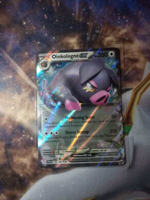 Pokémon TCG Oinkalogne ex Scarlet & Violet Base Set 158/198 Holo Double ...