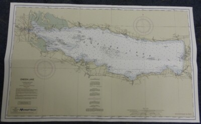Oneida Lake Waterproof Chart WPC14788,NOAA Boating Version June 20 ...