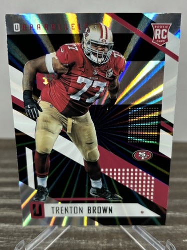 2017 TRENTON BROWN NFL Panini Unparalleled Rainbow Spokes RC #196 ...