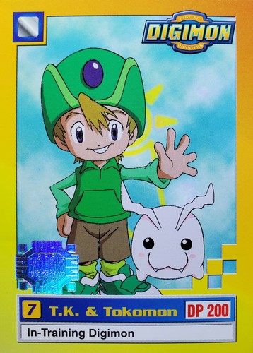 T.K. & Tokomon 10/34 Digimon Trading Card Exclusive | eBay
