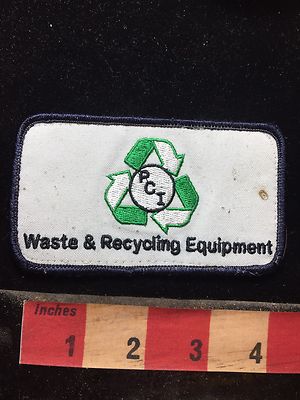 PCI WASTE & RECYCLING EQUIPMENT Advertising Patch - Environment Ecology ...