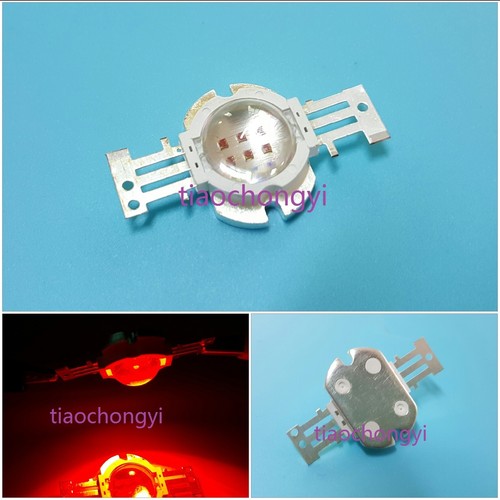 10W High Power Red 620nm LED Lamp 900mA 6V + 60 degree len 1pcs | eBay