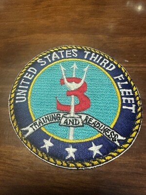 Vintage US Navy Third Fleet Patch | eBay