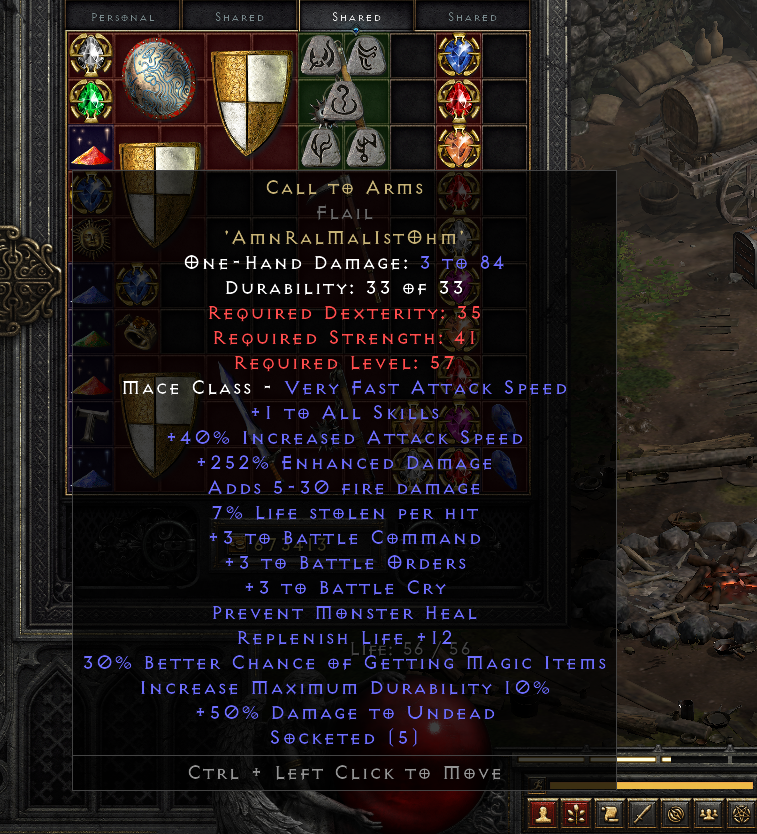 D2R Diablo CTA 6 bo Battle Orders Call To Arms D2R - Non Ladder ...