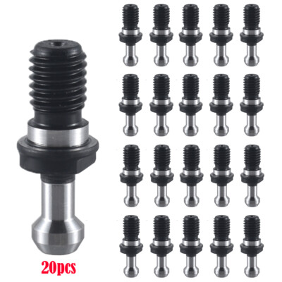 20* BT30 A45° BT30 Retention Knob M12 Pull Stud Tool Holder CNC Drill ...
