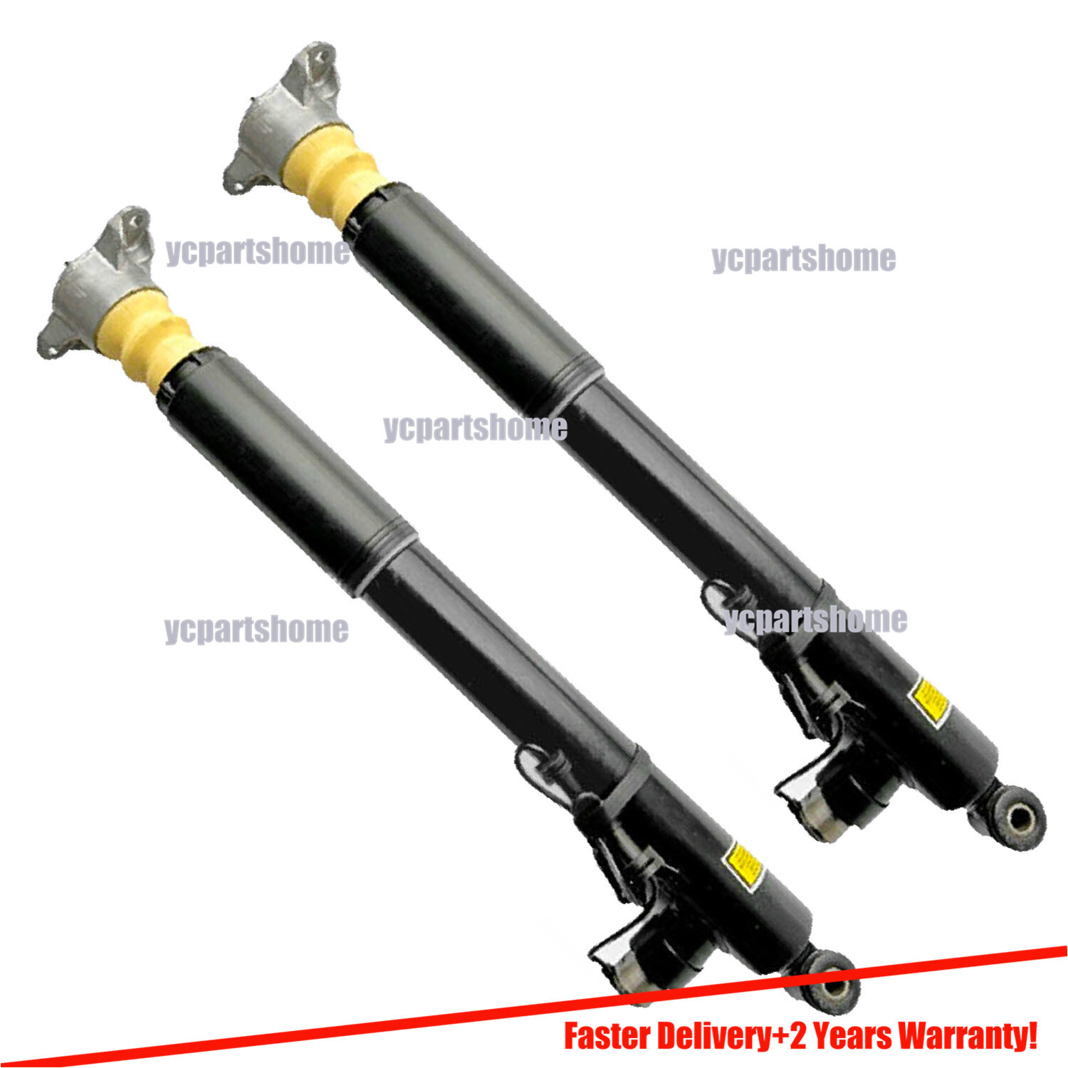 2X Rear Shock Struts Assys Electronic For Lincoln MKC 2.0L EJ7Z18125E ...