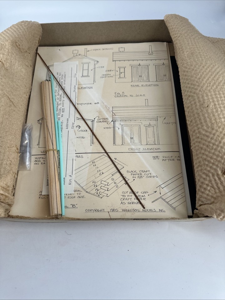 MAGNUSON MODELS INC. ALLEN'S WRENCH & MFG CO. HO SCALE KIT #M528~NEW | eBay