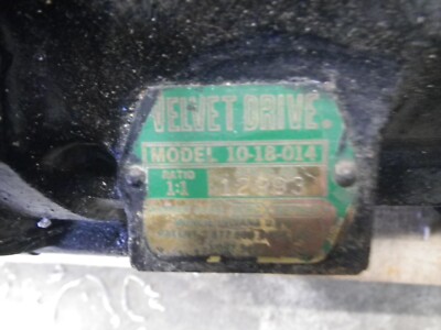 Used Borg Warner Velvet Drive transmission 72C series 10-18-014 1:1 ...