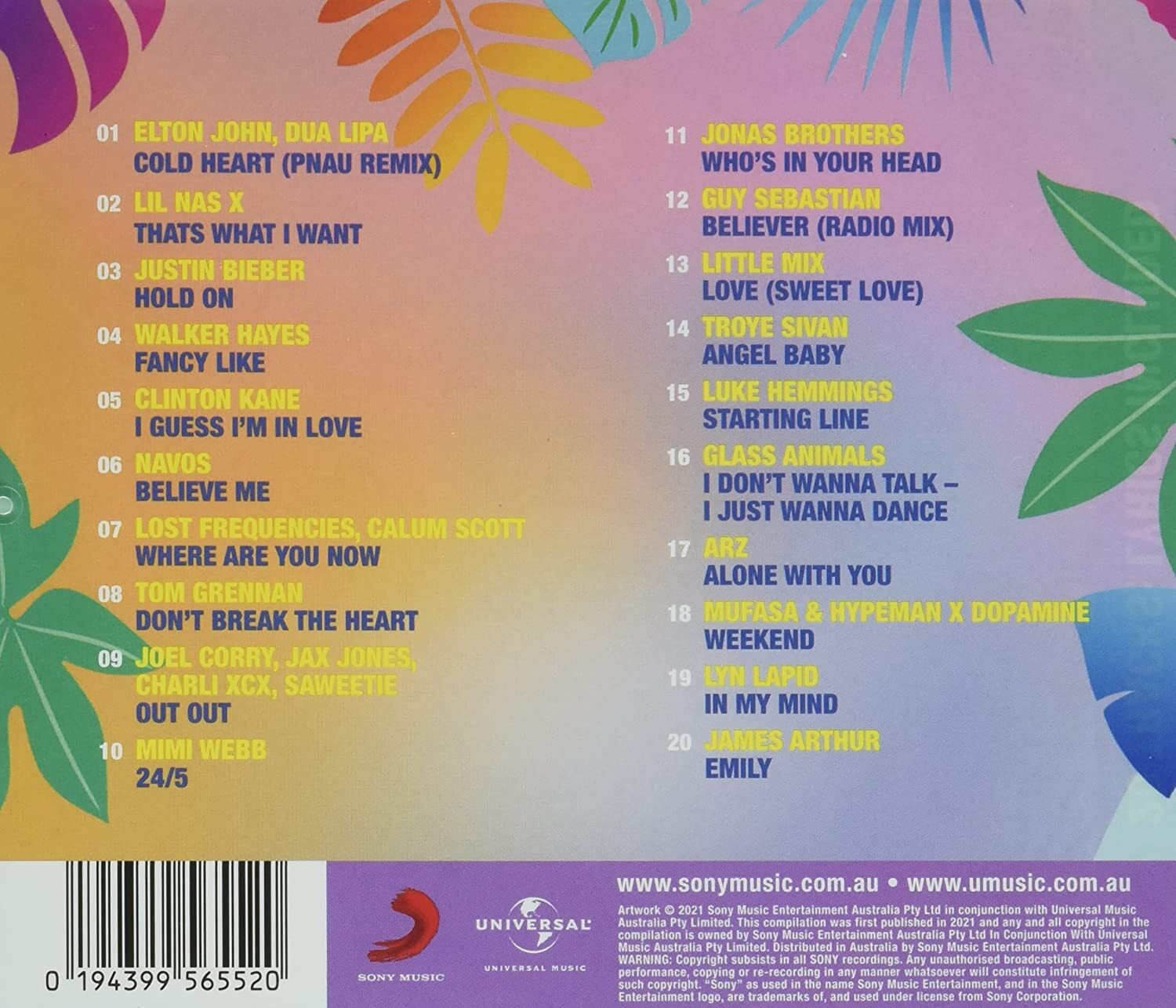 Various Artists So Fresh: Hits Of Summer 2022 (CD) | eBay