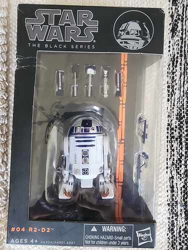 NIB Hasbro Star Wars The Black Series R2-D2 Action Figure #04 Orange ...