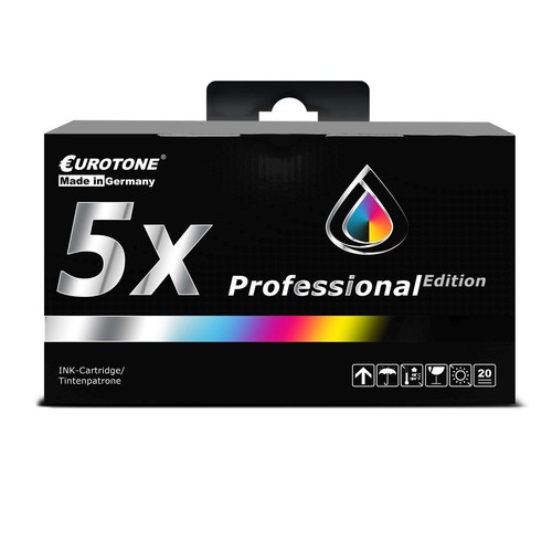 5x Pro Ink for Canon Maxifw MB-5455 MB-5050 MB-5155 MB-5150 MB-5450 iB ...