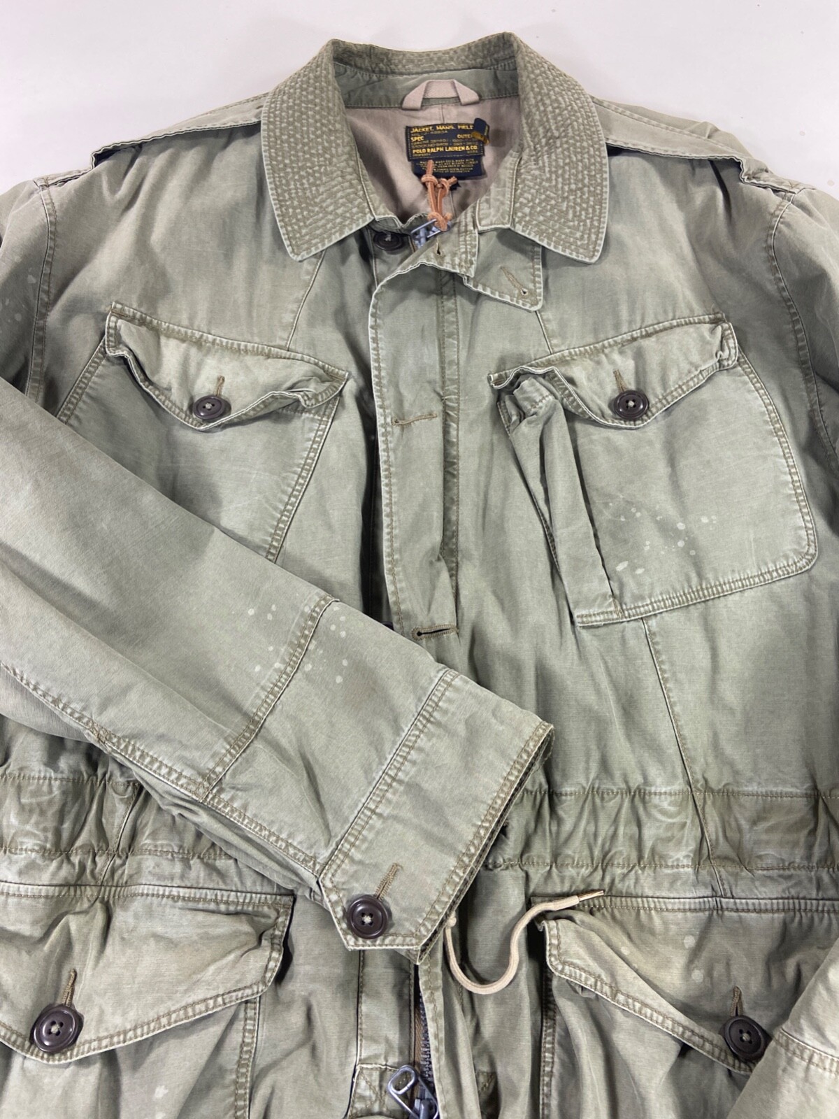 Polo Ralph Lauren RRL Military WW2 Jacket Men's XL - Gem