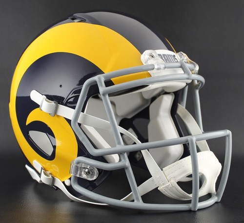 LOS ANGELES RAMS 1973-1980 NFL Throwback Riddell Speed REPLICA Football ...