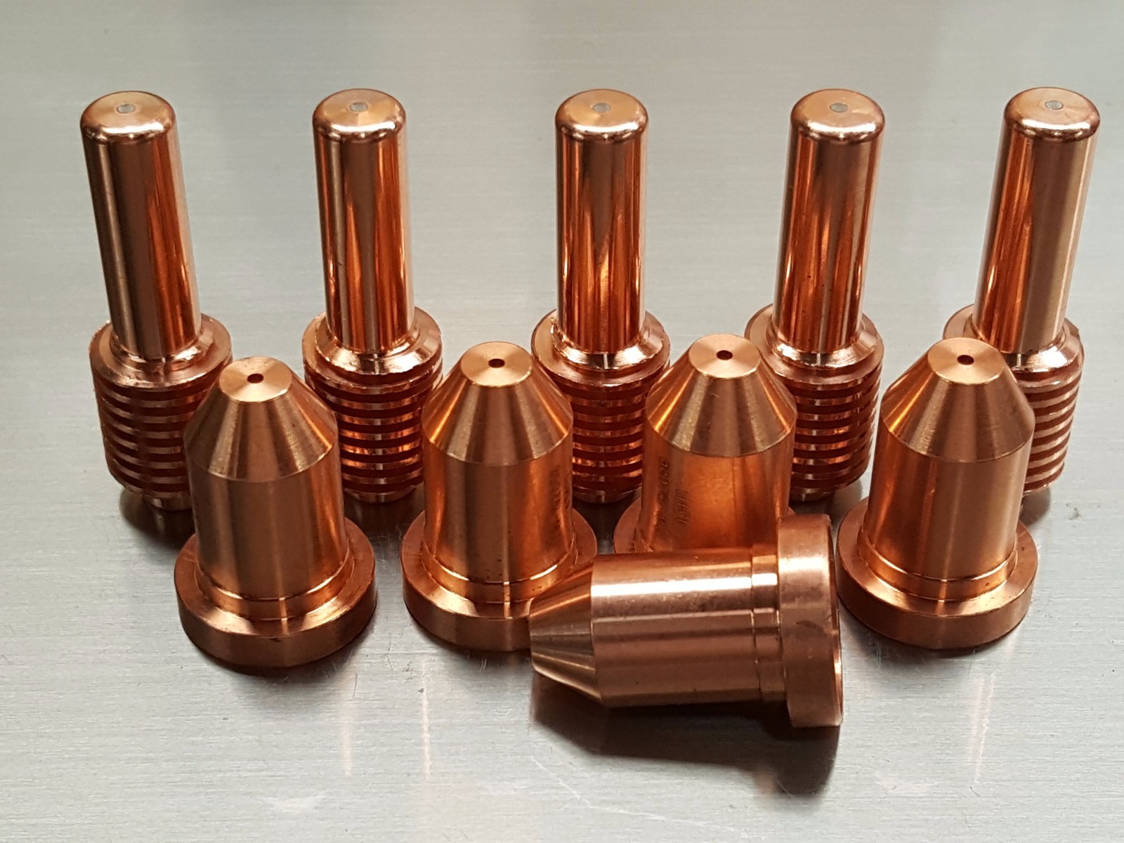 10pc x 192048 + 192056 - 55A Extended Nozzles Electrodes Miller© ICE ...