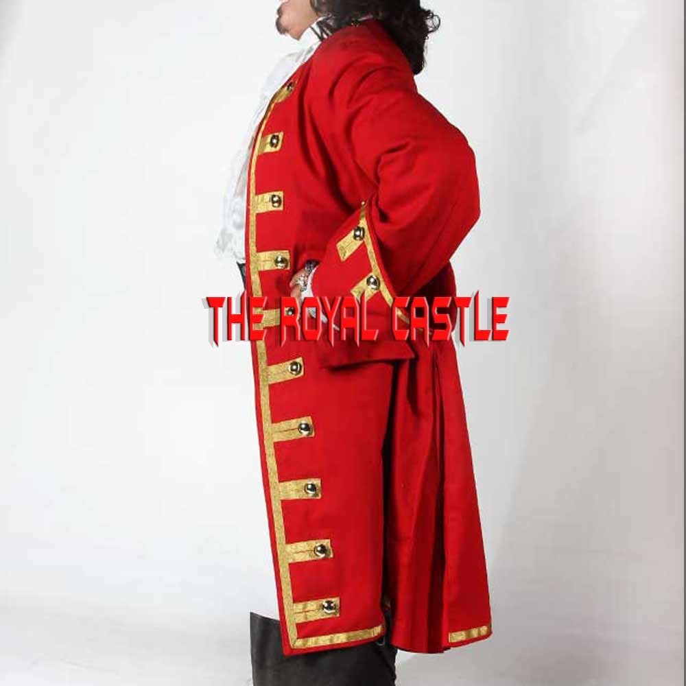 Pirate Frock Coat Red