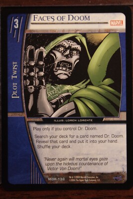VS System: "Faces of Doom" MOR-130 | eBay