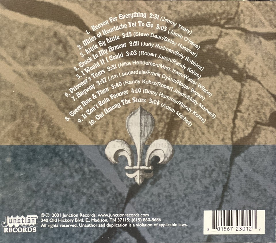 A Crack in My Armour by Randy Kohrs (CD, Aug-2002, Junction Records ...