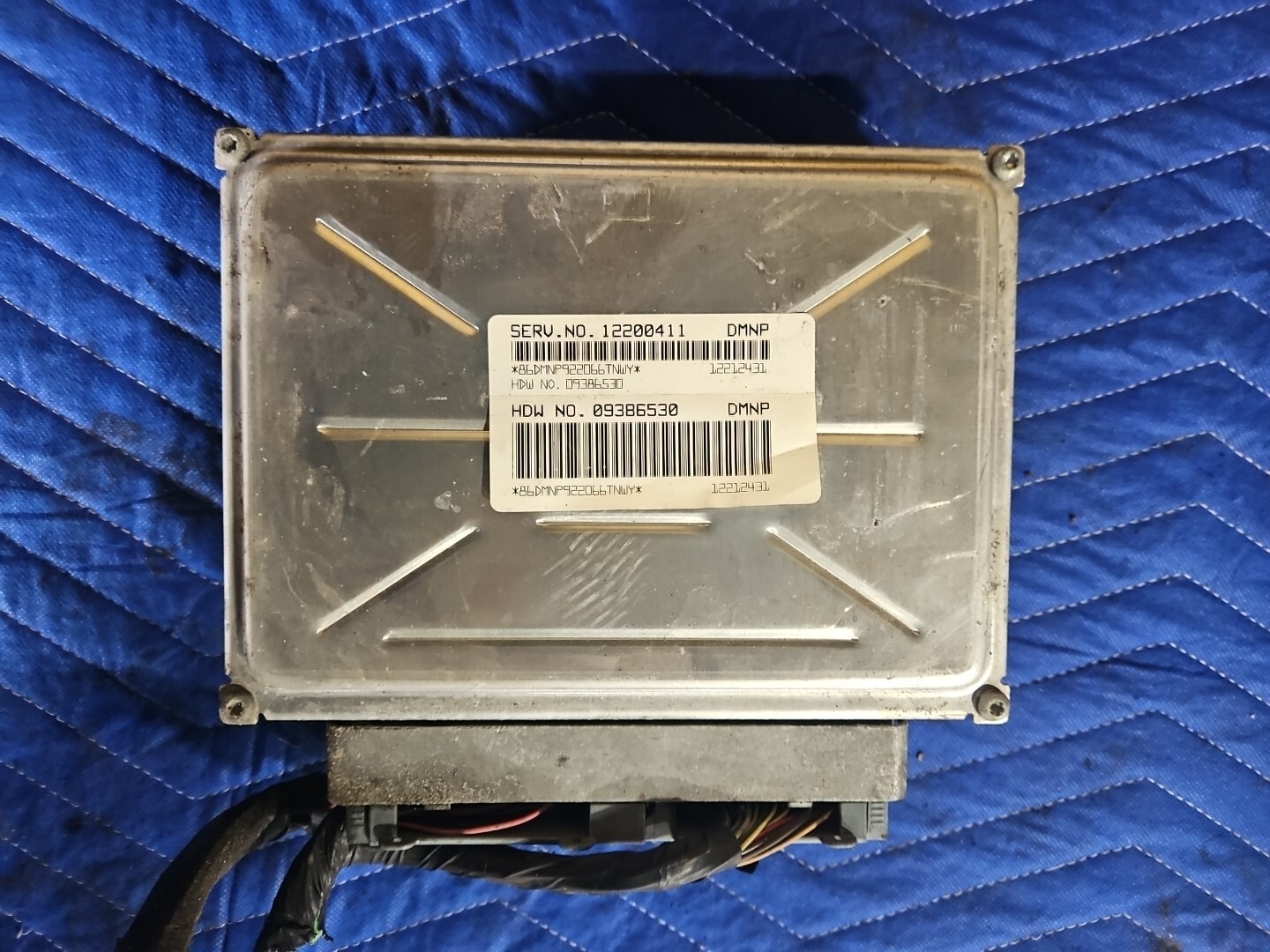 2001 2002 Chevy Blazer S10 4.3L Engine Computer 12200411 09386530 ECU ...