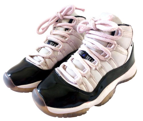 Nike Jordan 11 Retro GS Concord 2018 Basketball Shoes, Pink Black, Kids ...