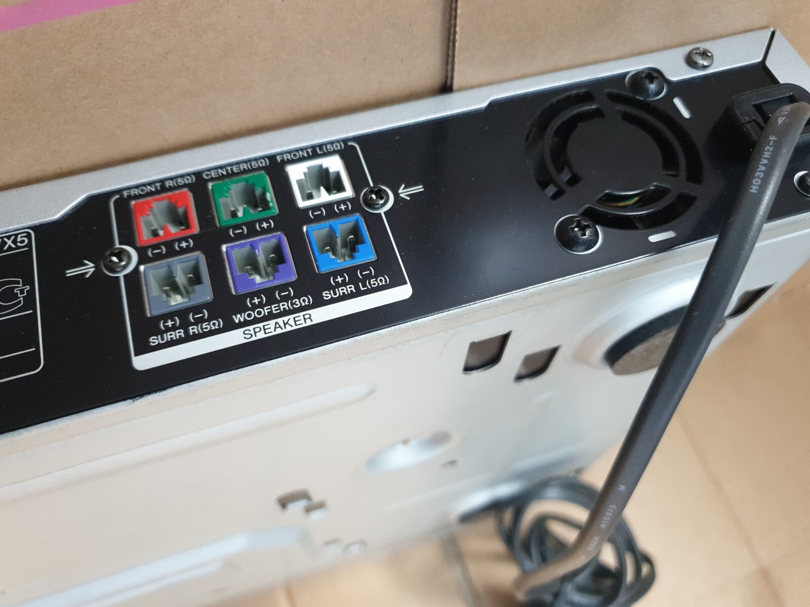 Sony CX-VX5 S-Master 5.1ch Full Digital 400W RMS Amplifier Compact AV ...