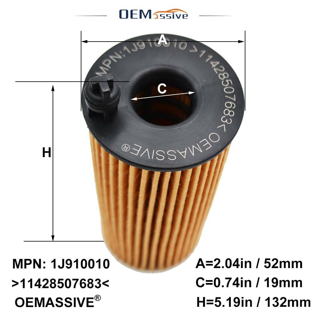 Engine Oil Filter For BMW X4 3/5 F22 E91 F30 F31 F82 F10 F06 F13 F04 ...