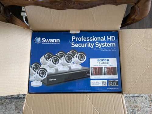 Swann Professional HD Security System. 8-channel HD 1080p with 8 ...