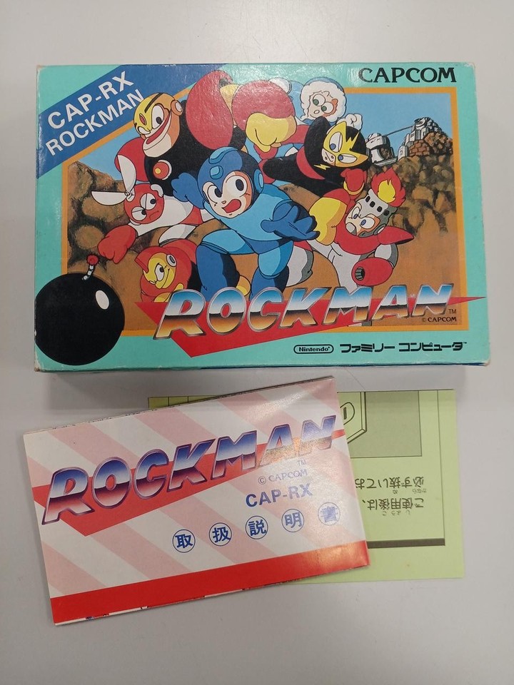 CAPCOM ROCKMAN Famicom software | eBay