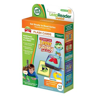 LeapFrog LeapReader/Tag Junior Interactive Letter Factory Flash Cards ...