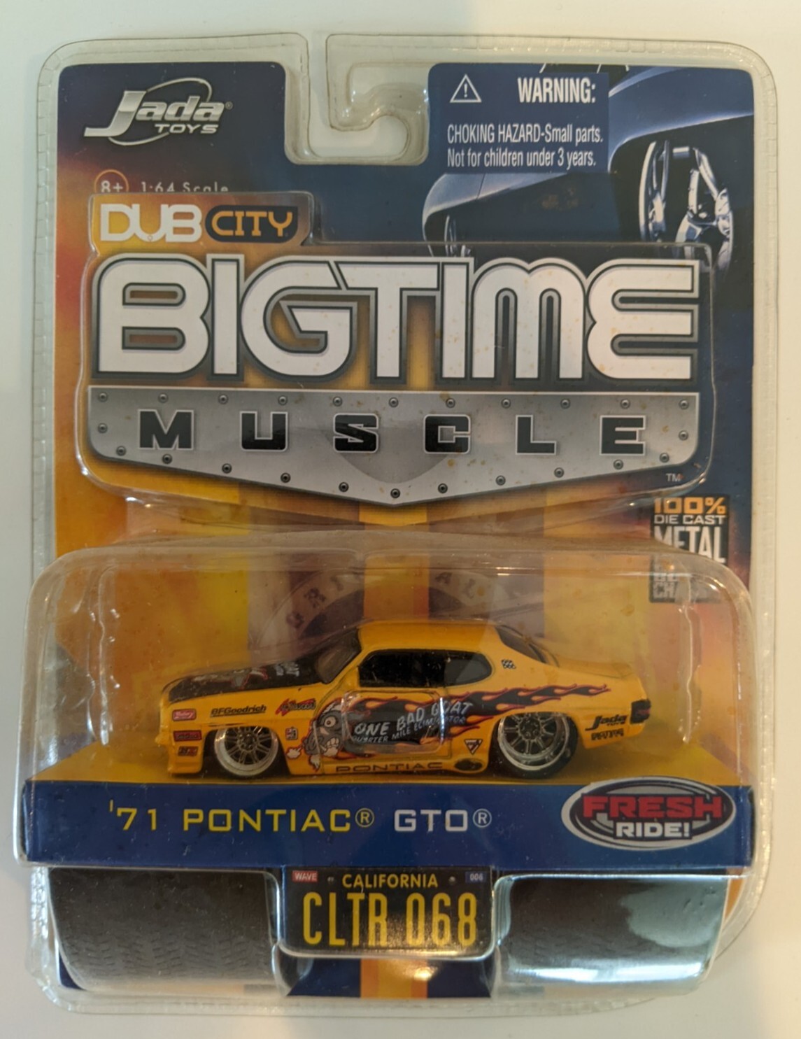 Jada Toys Dub City Bigtime Muscle 1971 Pontiac GTO "One Bad Goat ...