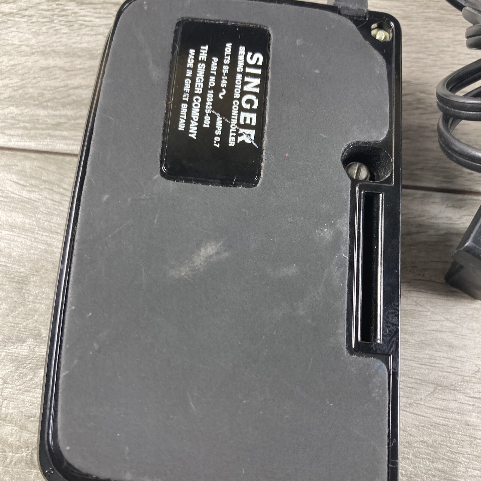 SINGER Foot Control Pedal 103435-001for Model 513 Sewing Machine 3 ...