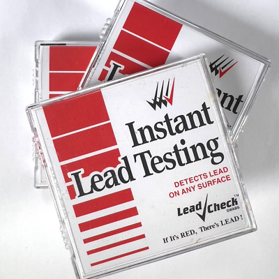 3M Lead Check Instant Lead Testing Swab Kits. Box of 8 Swabs ...