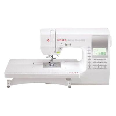SINGER Quantum Stylist 9960 Computerized Sewing Quilting Machine (White ...