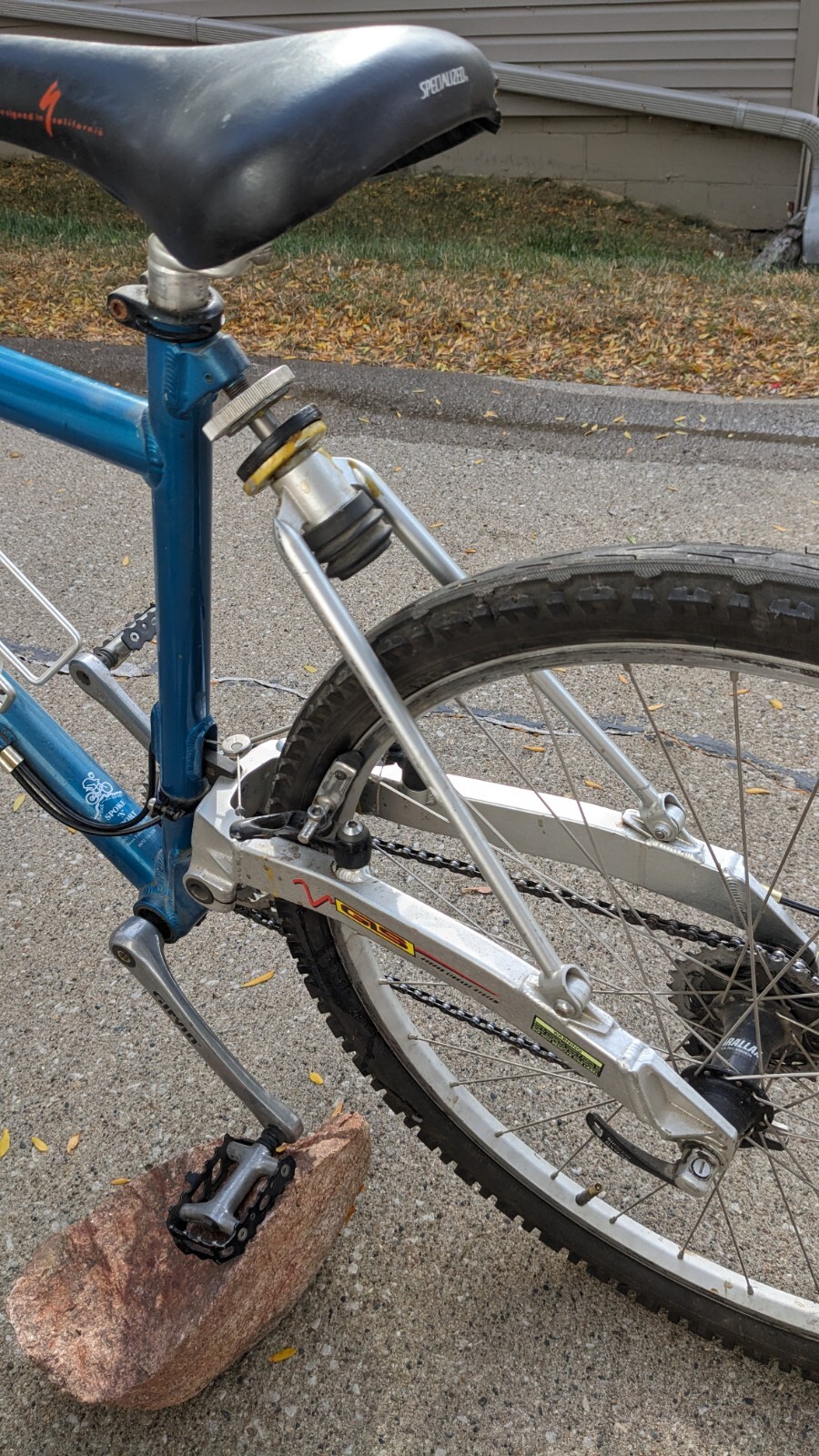 Pro Flex 755 Mountain Bike 1990's 21-speed Polymer Full Suspension ...