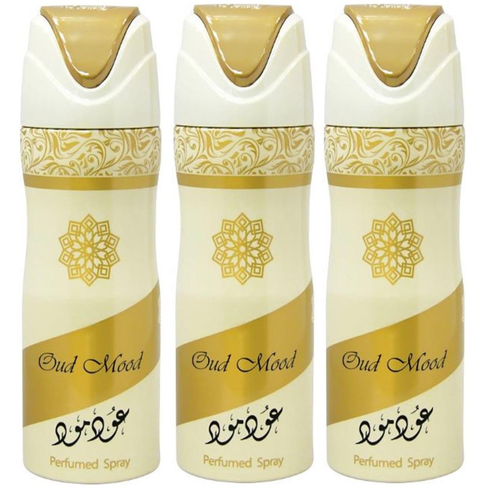 Arabian Perfumed Body Spray Bundle (3 x 200ml) Luxury, Long Lasting ...