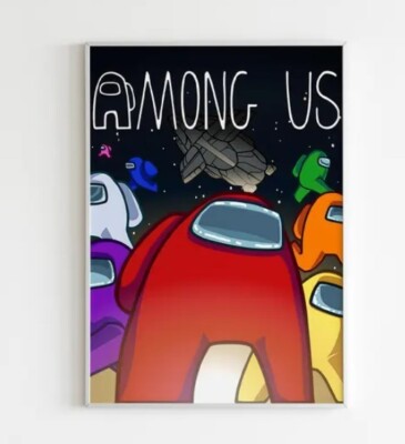 Among Us Poster | Among Us Video Game Poster | eBay