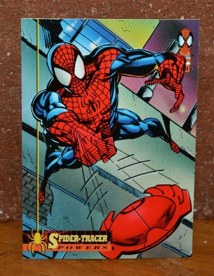 MARVEL COMICS SPIDER-MAN TRADING CARD SPIDER-TRACERS | eBay