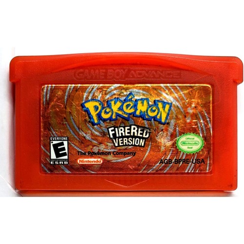 Pokémon Fire Red Version Game Boy Advance (AUTHENTIC + TESTED ...