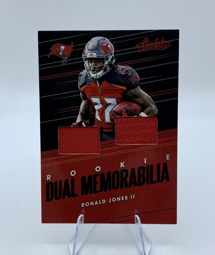 2018 Panini Absolute - Rookie Dual Memorabilia Ronald Jones II #RDM-RJ ...