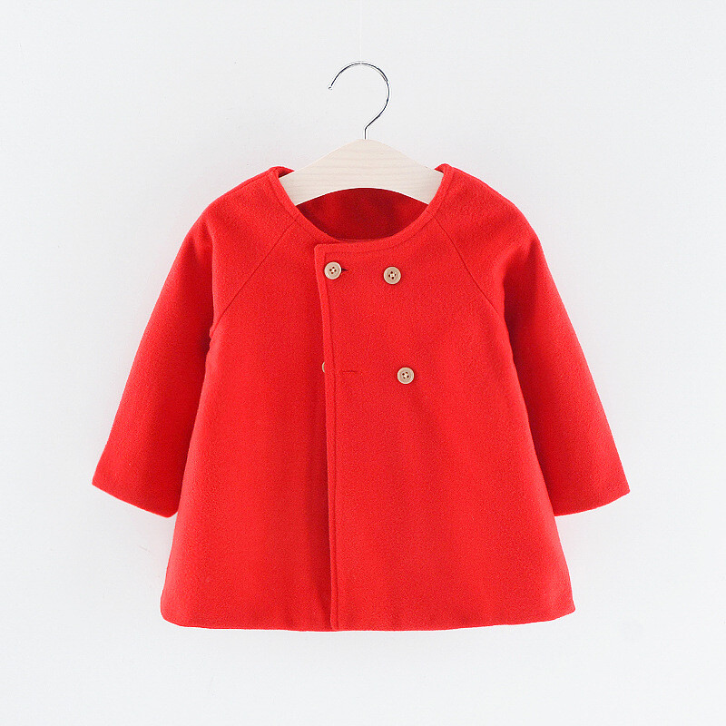 Newborn Infant Baby Girl outerwear Coat Kid Fall /Winter Jacket Outwear ...