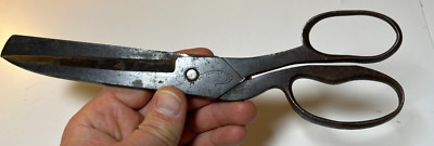 Antique J. Nowill & Sons Sheffield Shears Hand Forged Steel Scissors ...