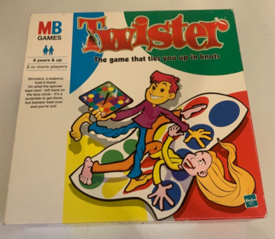 Twister MB Games 1996 Release - Hasbro Vintage Family Game | eBay