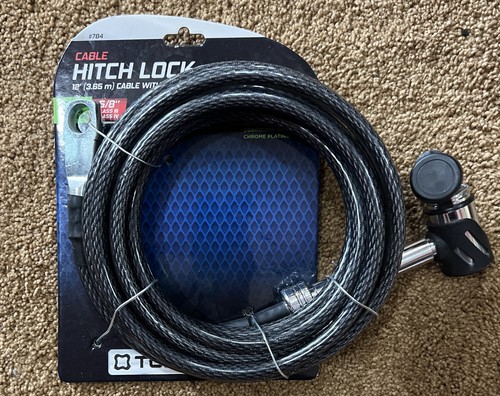 Tow Smart 12' Steel Cable and Receiver Lock #784 - NEW | eBay